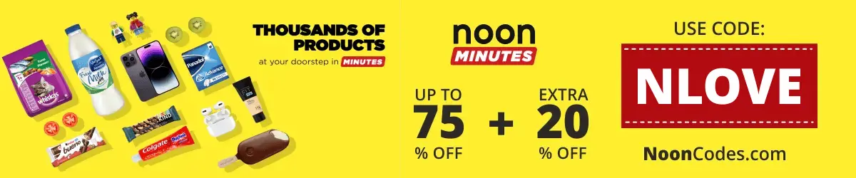 Noon Minutes Coupons | 90% Off Discount Codes - Sep 2025